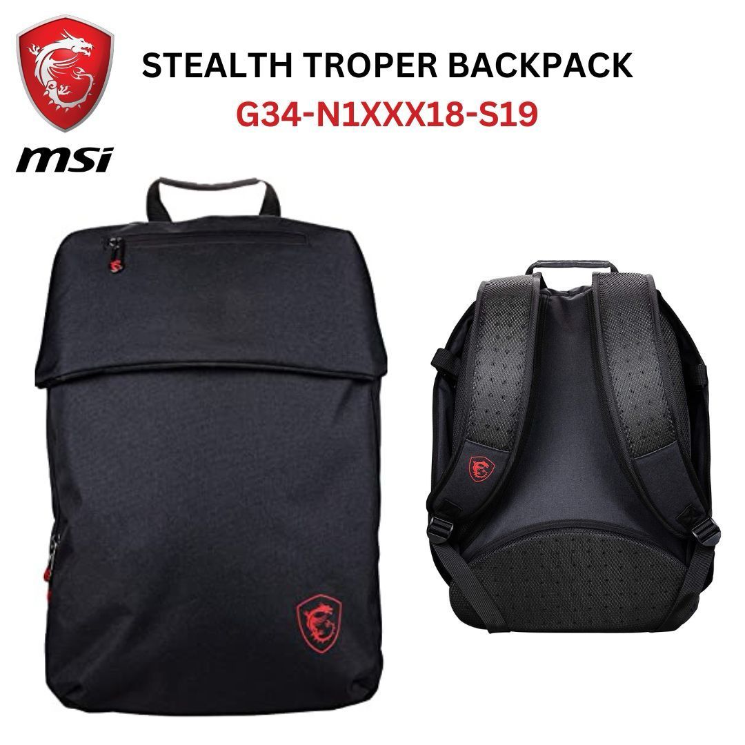 Stop & Shop - MSI Stealth Troper Pack back